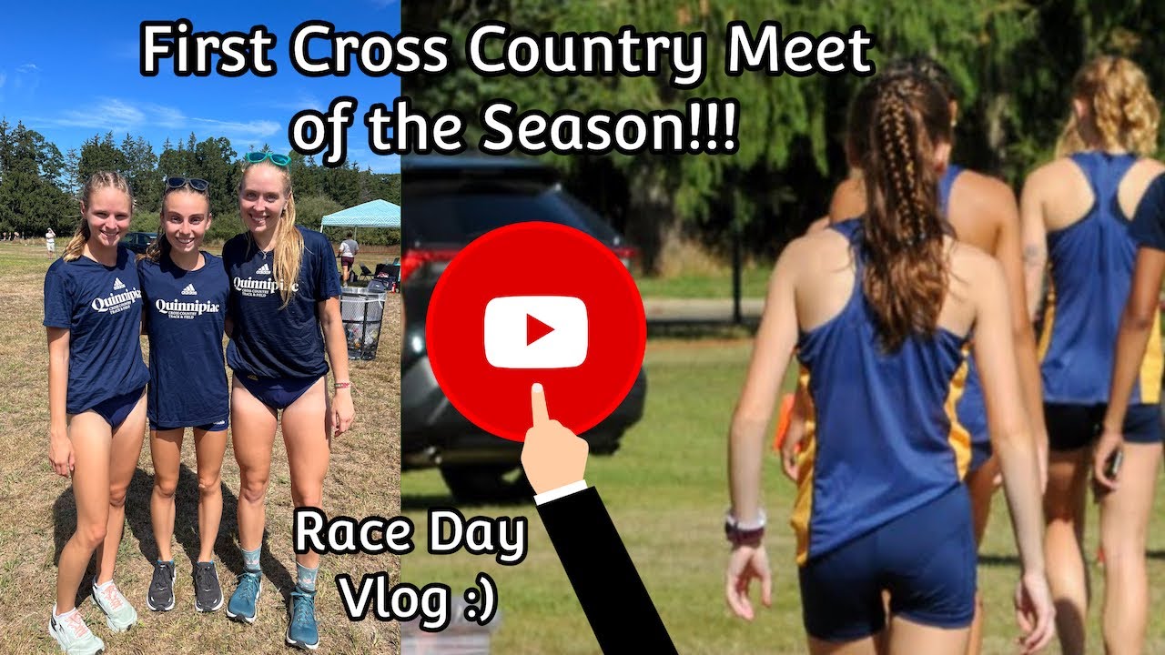 FIRST CROSS COUNTRY MEET OF THE SEASON || race day vlog :) - YouTube