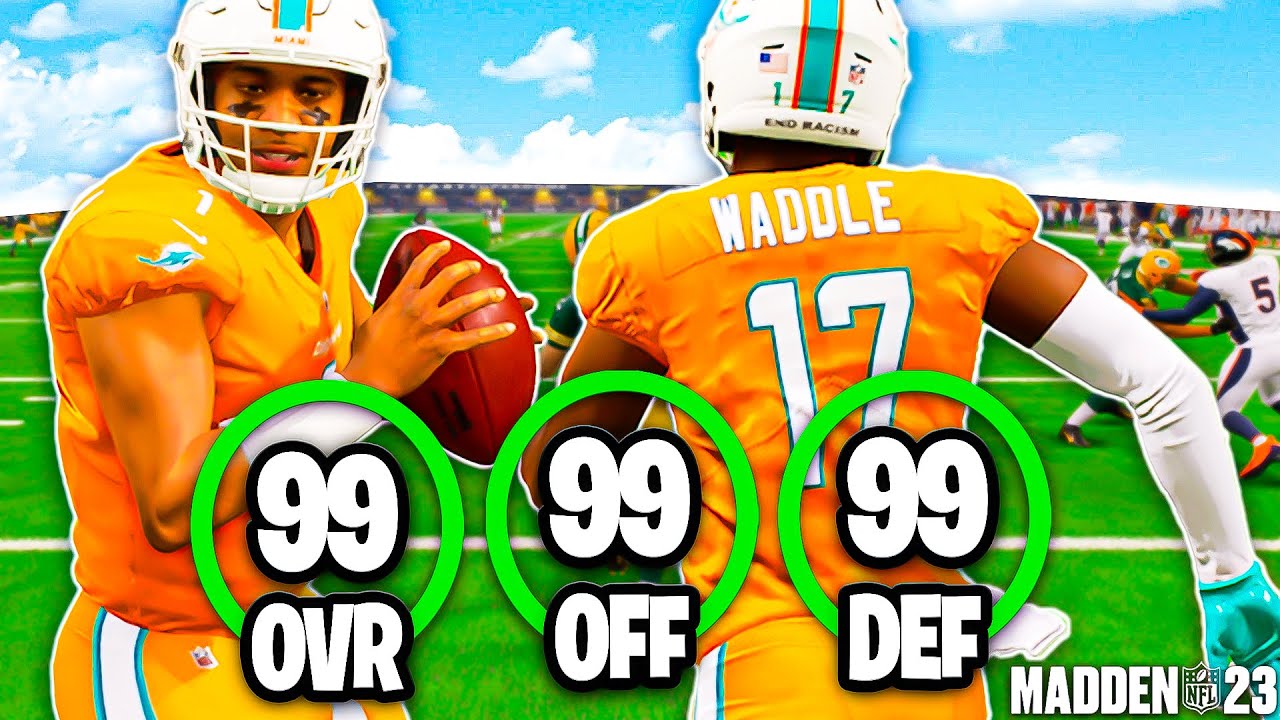 Using a 99 OVERALL DOLPHINS THEME TEAM - YouTube