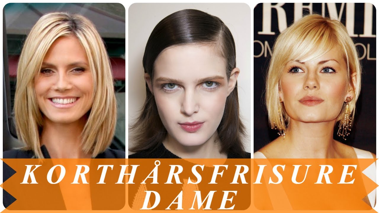 Nye frisure kvinder kort hår - YouTube