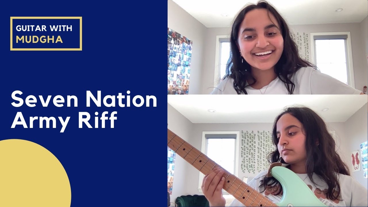 How to Play the Seven Nation Army Riff on the Guitar - YouTube