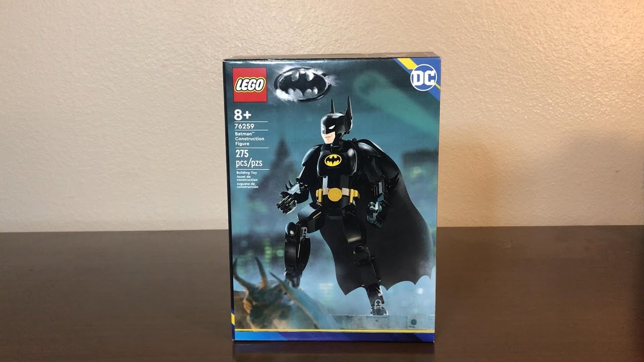 Lego DC 2023 Batman Construction Figure Review - YouTube