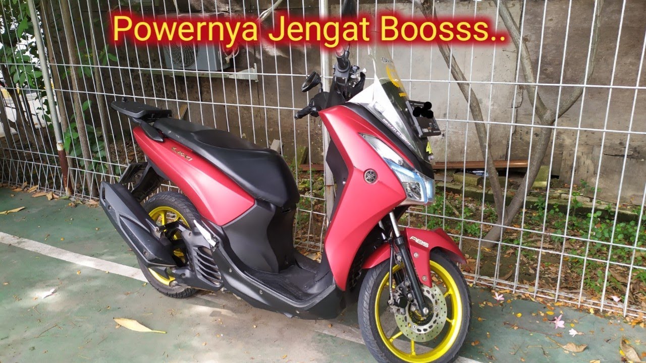 TOP SPEED YAMAHA LEXI AFTER BORE UP || POWER DAN TORSI JENGAAAAT [Part ...