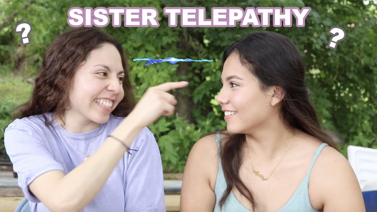 HOW STRONG IS OUR SISTER TELEPATHY? - YouTube
