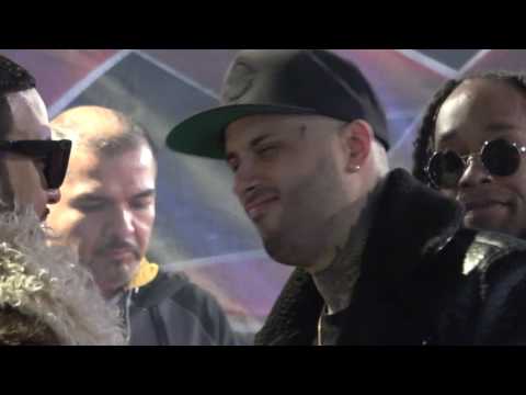 French Montana, Ty Dolla Sign and Nicky Jam seen at xXx The Return of Xander Cage
