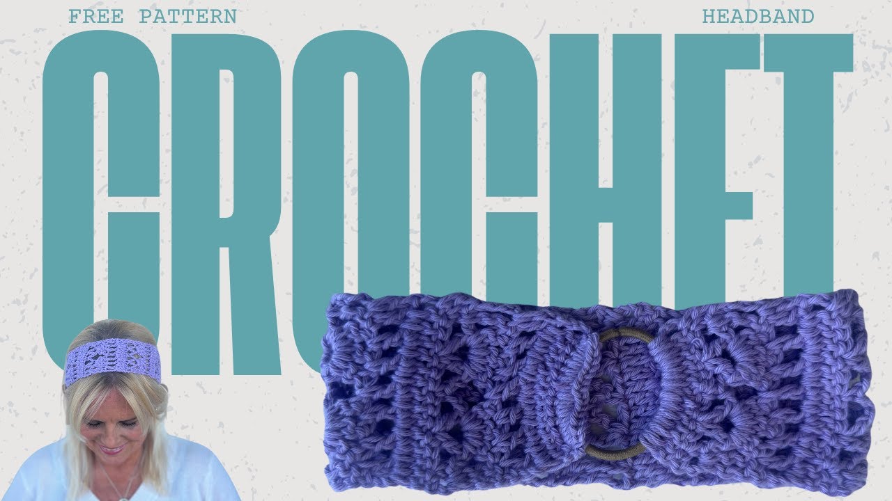 Stretchy Crochet Headband Pattern Free Crochet Headband Pattern