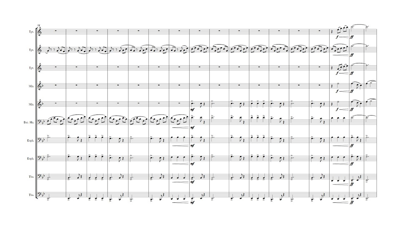 Bluecoats 2018 "SESSION 44" Ballad transcription - YouTube