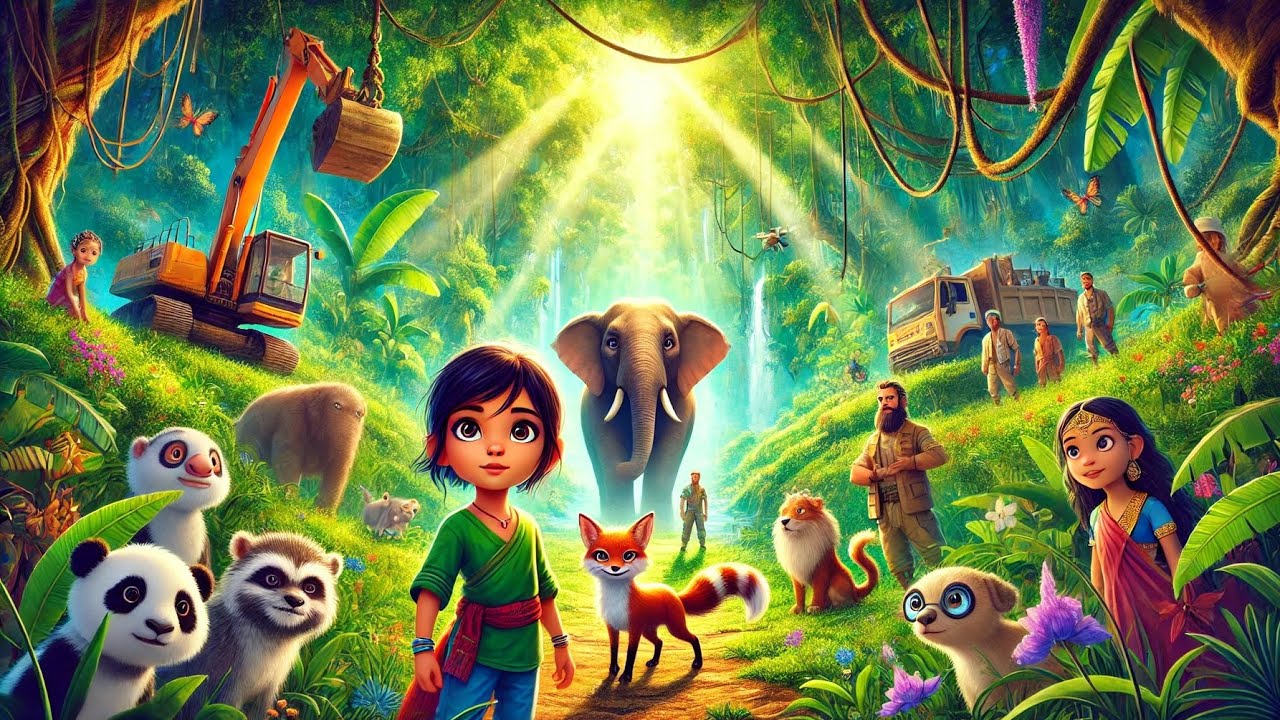 jungle Book with Anaya Fatima || Adventure of Anaya Fatima - YouTube