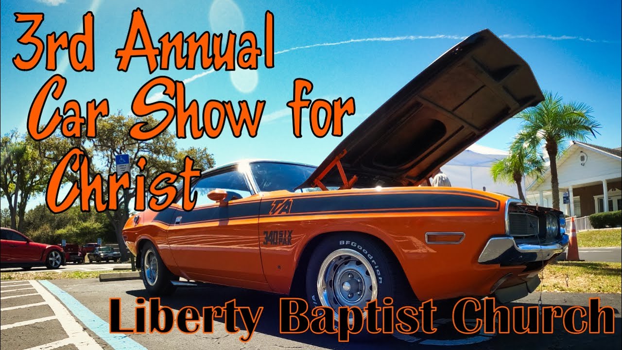 The 3rd Annual Car Show for Christ - YouTube