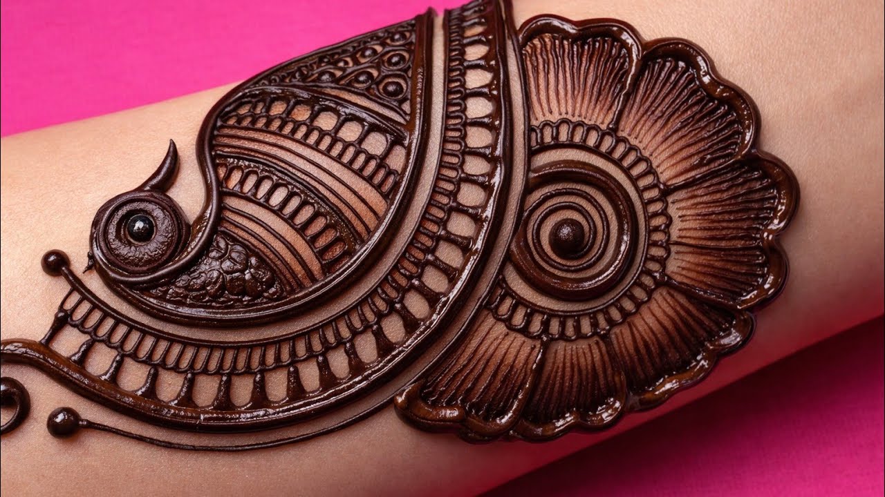 Stylish Full Hand Mehndi Design || Arabic Mehndi Design || Very Very ...
