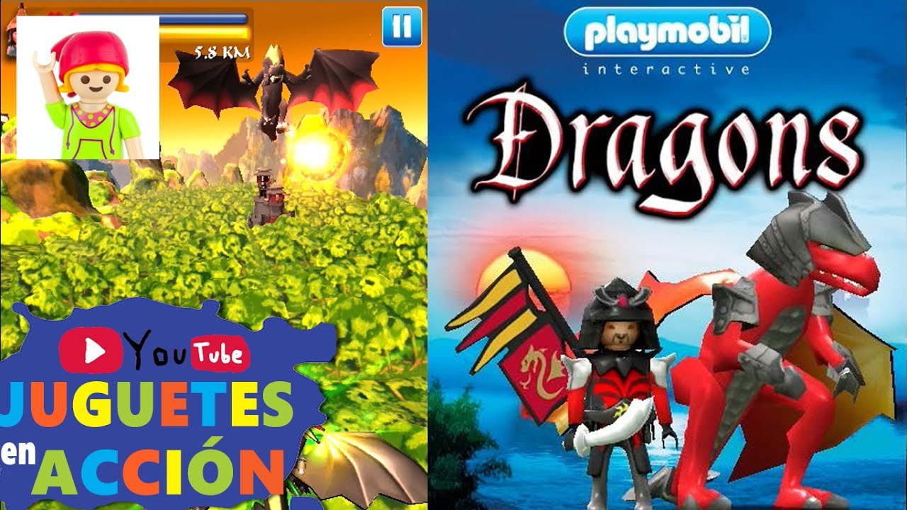 PLAYMOBIL EN ESPAÑOL 🎮 Playmobil DRAGONES | Playmobil APP 🎮 PLAYMOBIL ...