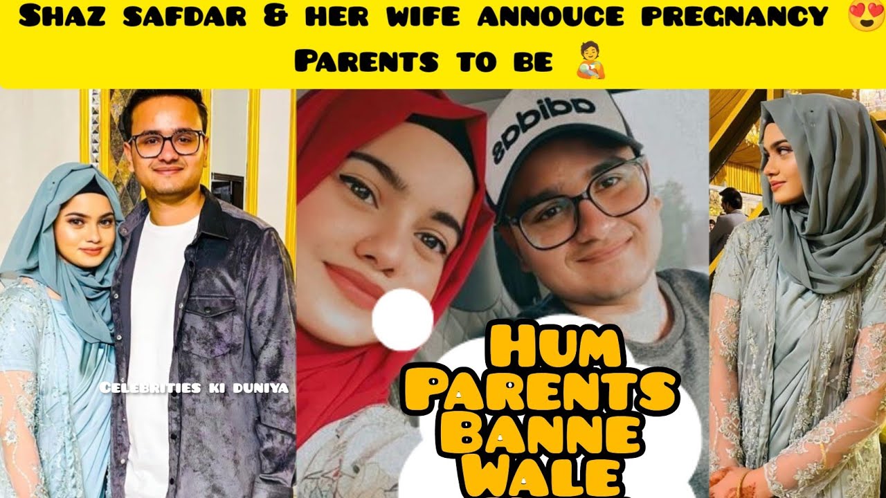 Good news !! shaz safdar & yusra shaz announce pregnancy news !! - YouTube