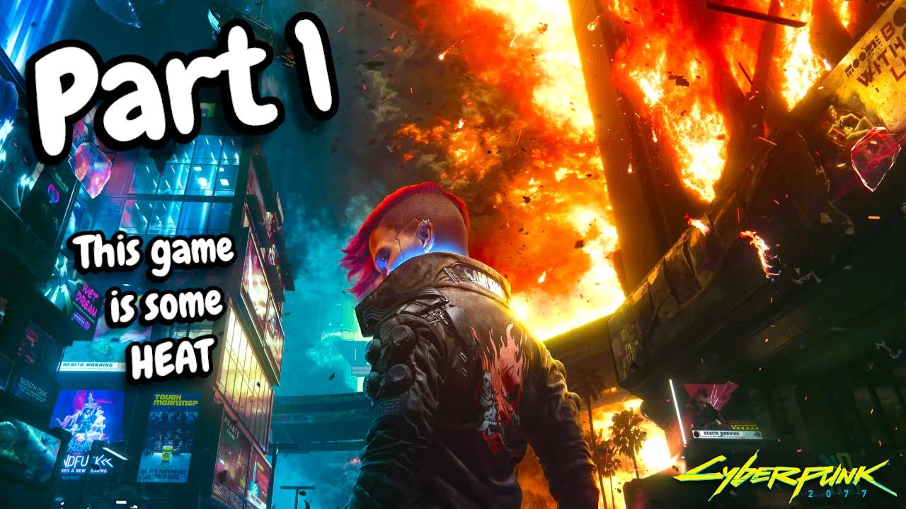 HOLD UP... CYBERPUNK 2077 IS FIRE!!! (Cyberpunk 2077 Playthrough PART 1 ...