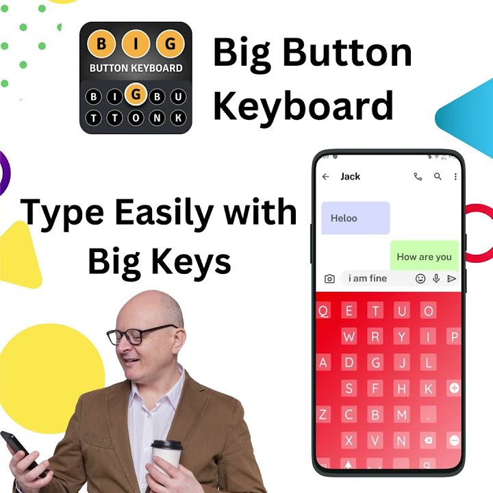 Big Button Keyboard: Big Keys - YouTube