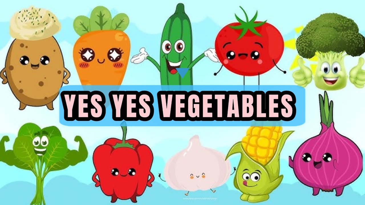 Yes Yes Vegetables Song -32 | Nursery Rhymes & Kids Songs | Rhyme Time ...