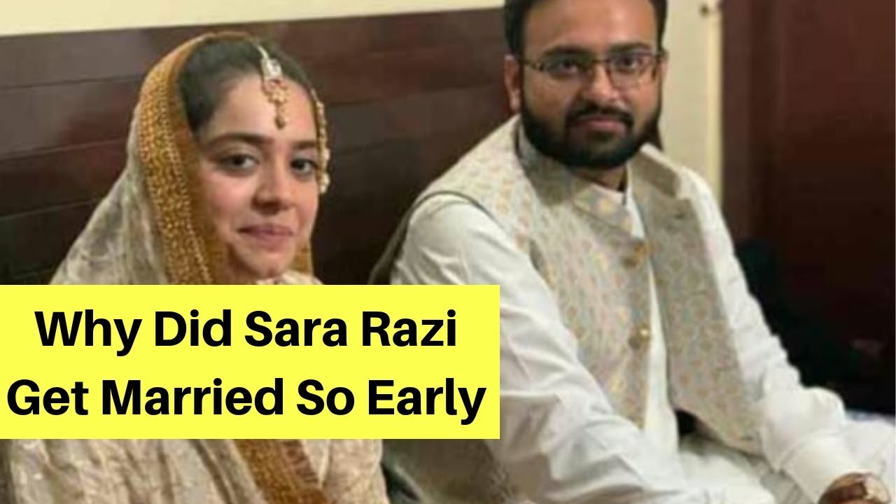 Why Did Sara Razi Get Married So Early | Desi TV - YouTube