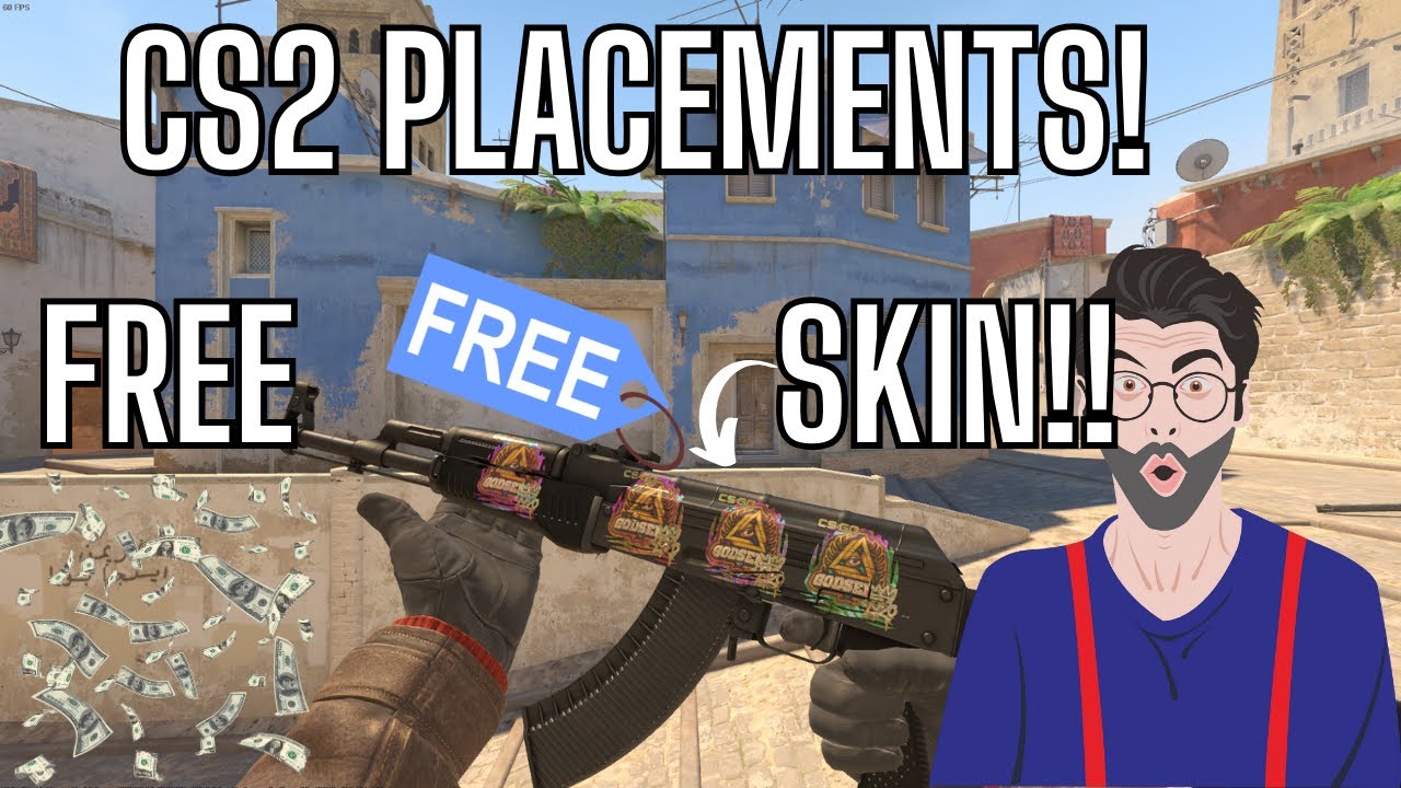 CS2 Placement matches & a FREE CSGO/CS2 Skin giveaway - YouTube
