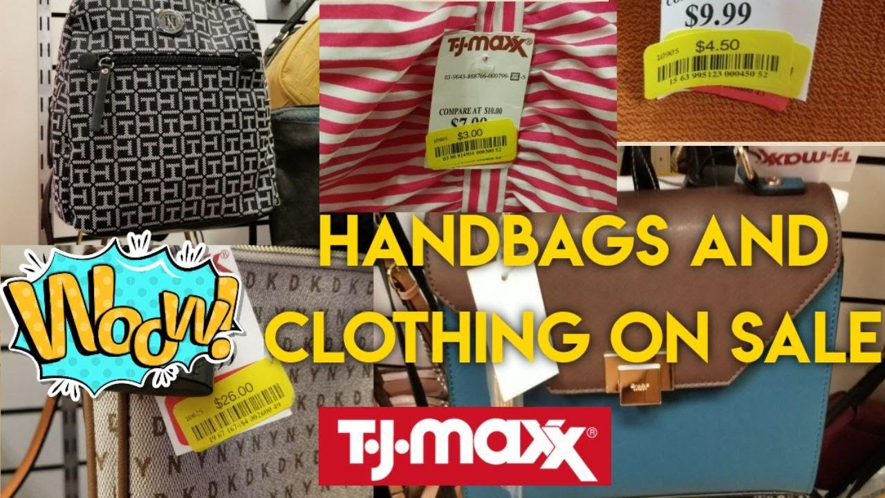 TJ MAXX- Handbags and Clothes on CLEARANCE, Yellow and Red Tags ...