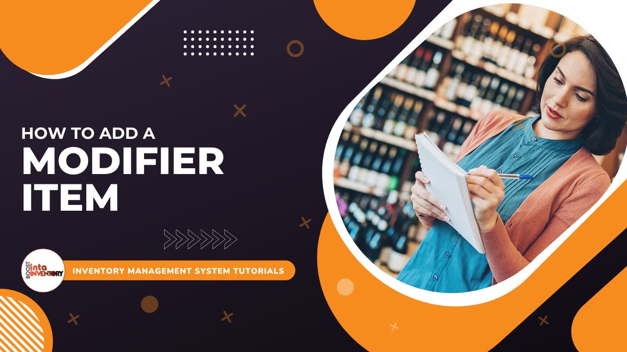 How to add a modifier item - YouTube