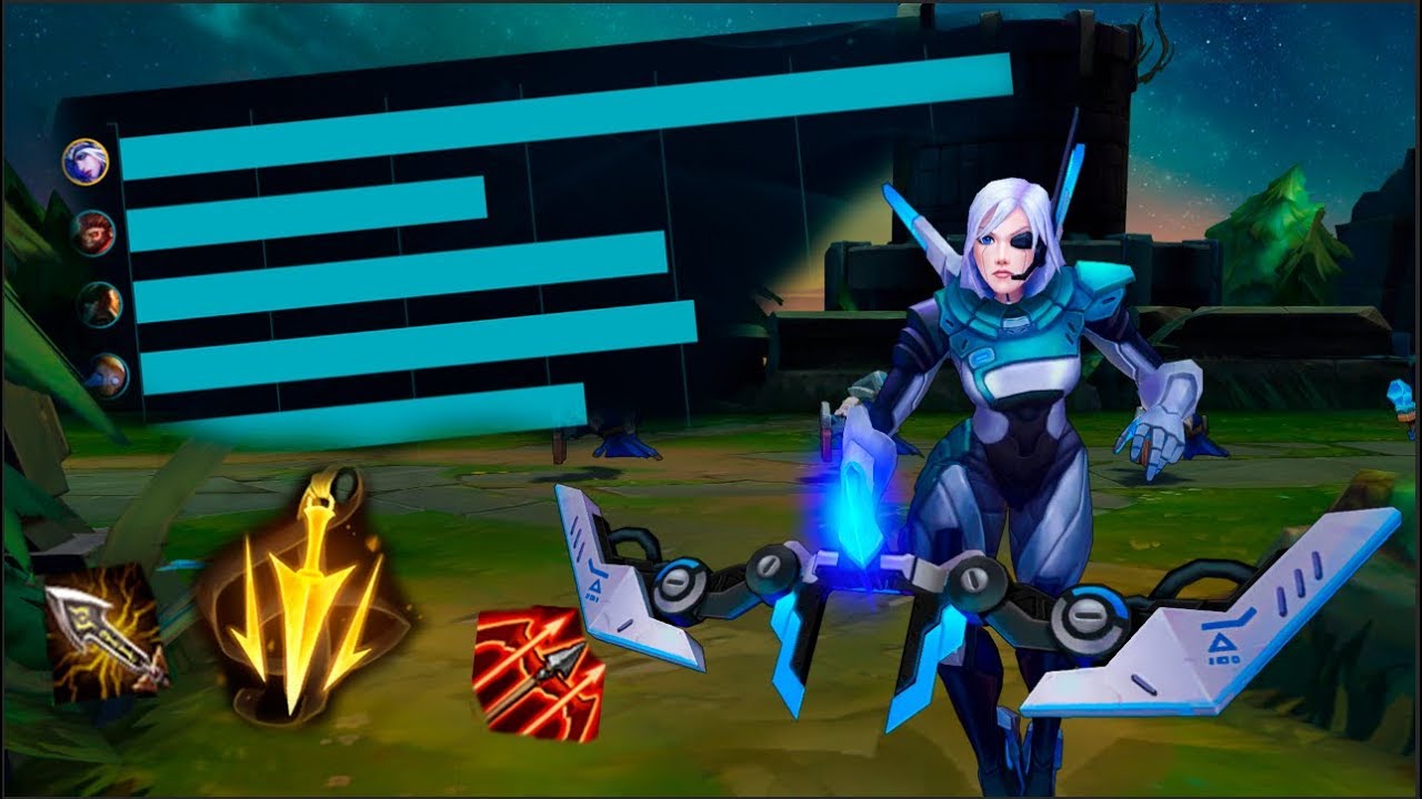 Ashe Full Build en Late - YouTube