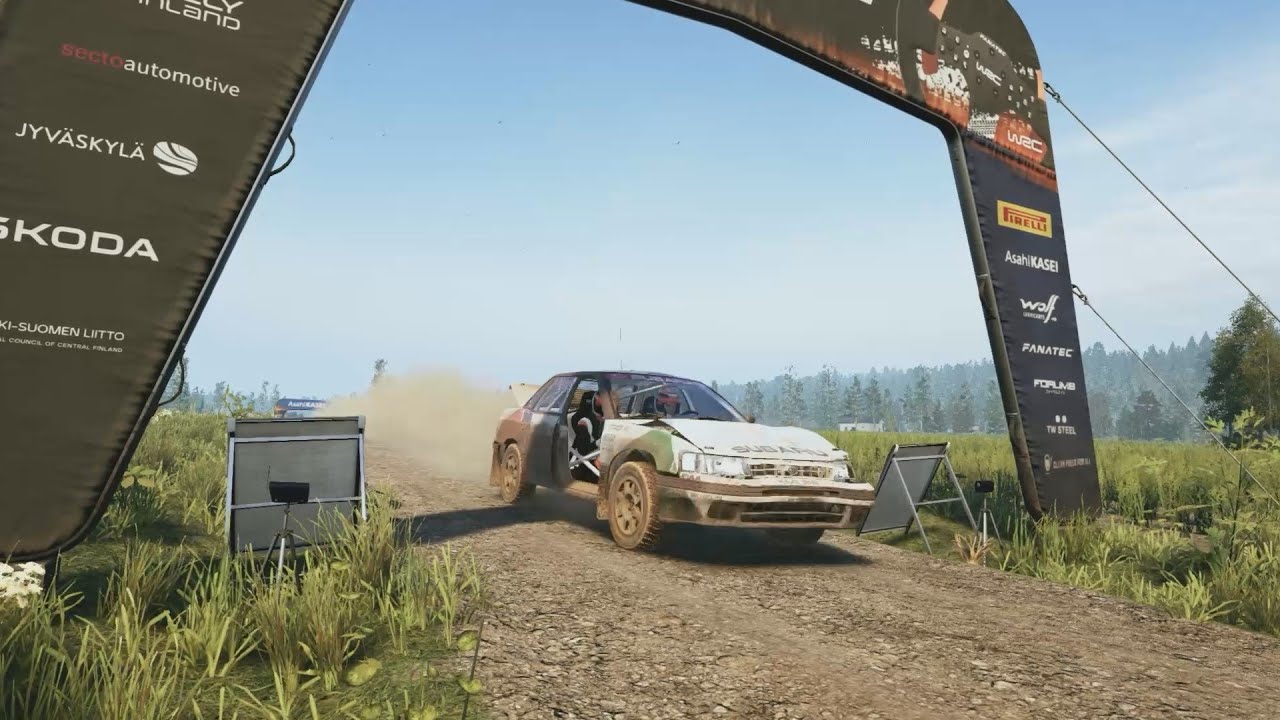 EA Sports WRC moments - Subaru Legacy RS - Colin McRae - Rally Finland ...