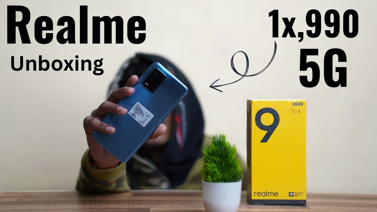 Realme 9 5G Unboxing Hindi / 1X,990 90Hz 5G phone | 5000 MaH 18W charger best 5G Phone under ...