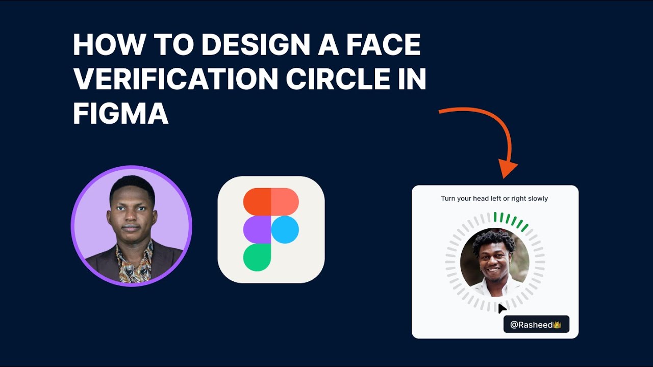 How to design a face verification circle in Figma - YouTube