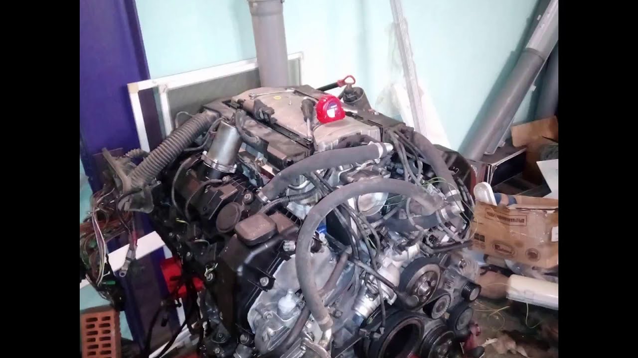 Реставрация мотора BMW N62b44 - YouTube