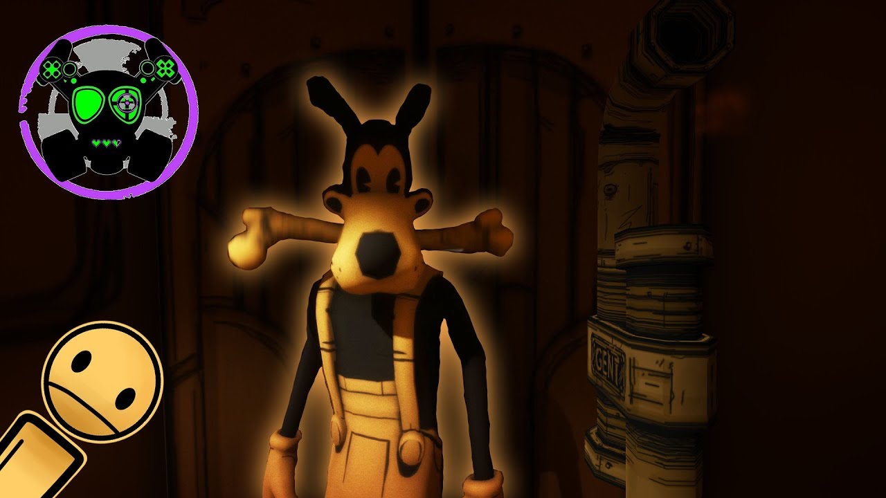 Slapping Boris | Bendy and the Ink Machine Chapter 3 - Remastered - YouTube