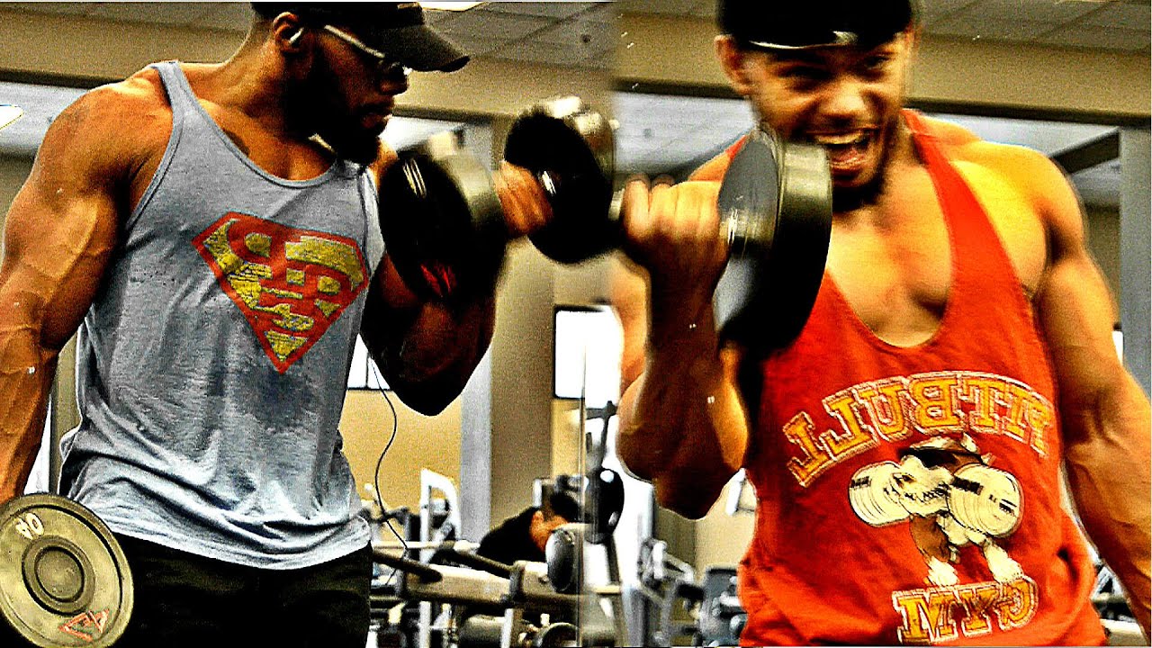 Jonathan Taveras and IFPA Pro Ishmael Lytle "Train Back & Bicep" - YouTube