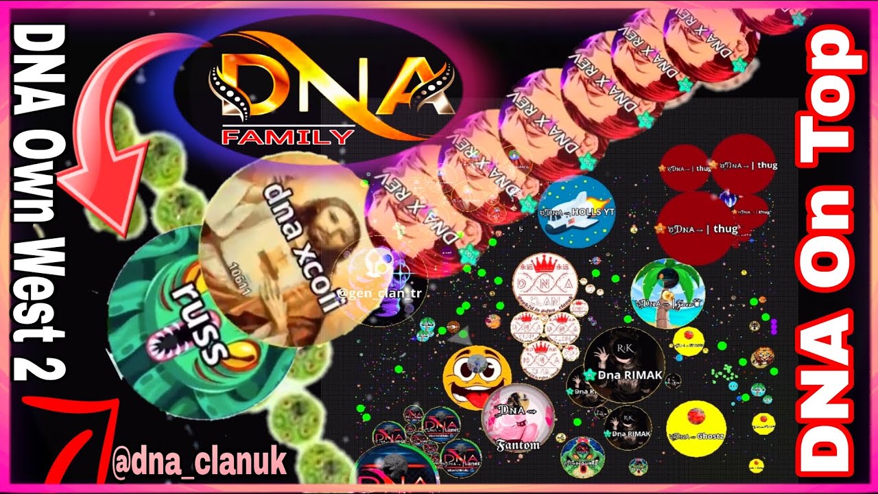Agario Pro | DNA Clan | Agario mobile - YouTube