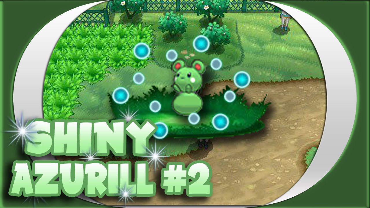 LIVE! Shiny Azurill on Livestream after 1,041 REs!!! - YouTube