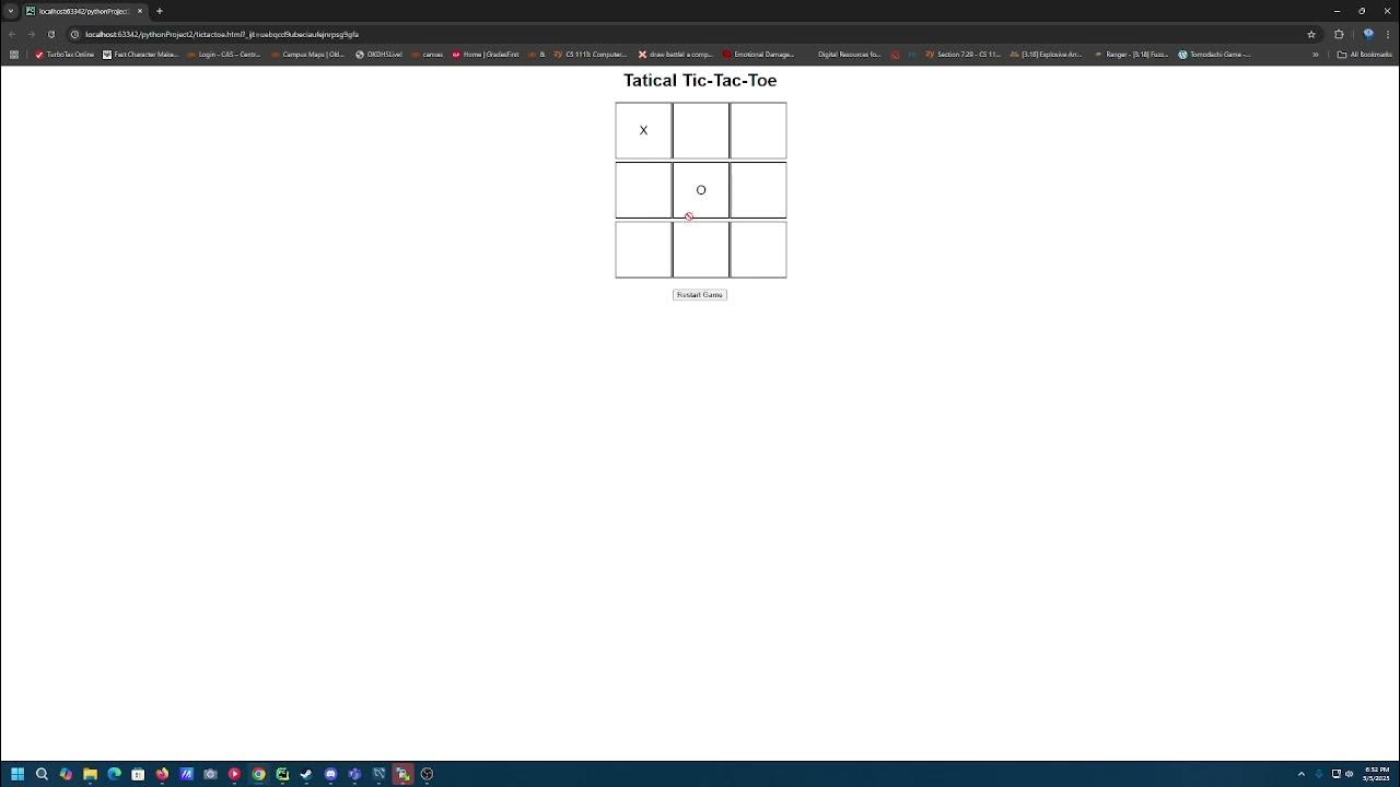 TicTacToe for AI Class - YouTube