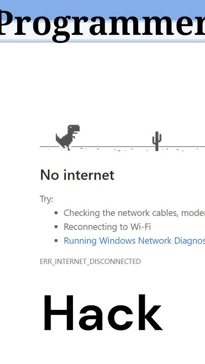 dino game #shorts Engineer hack vs programmer hack #short - YouTube
