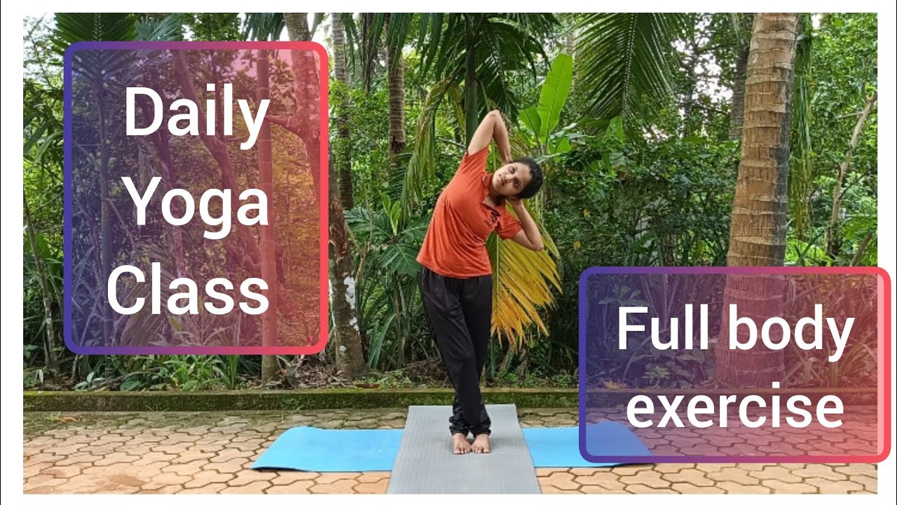 Daily yoga class - YouTube