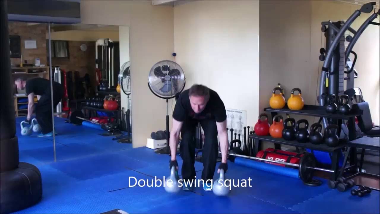 Double squat swing - YouTube