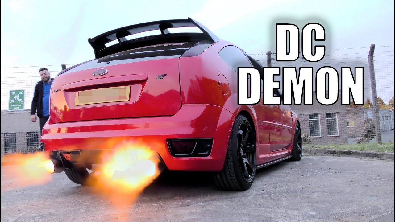 Ford Focus ST pop and bangs map by DC Mapping - YouTube