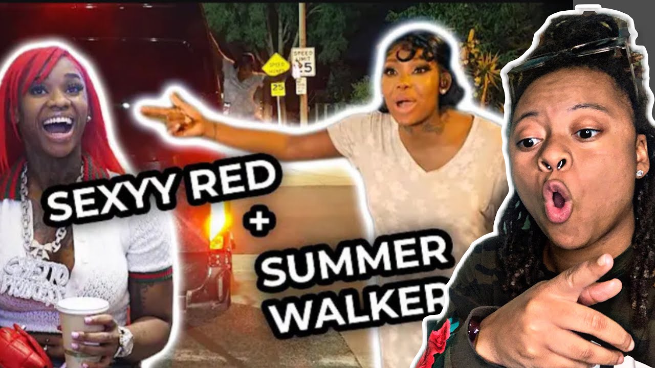 Sexyy Red pranks Summer Walker with crazy AI car REACTION - YouTube
