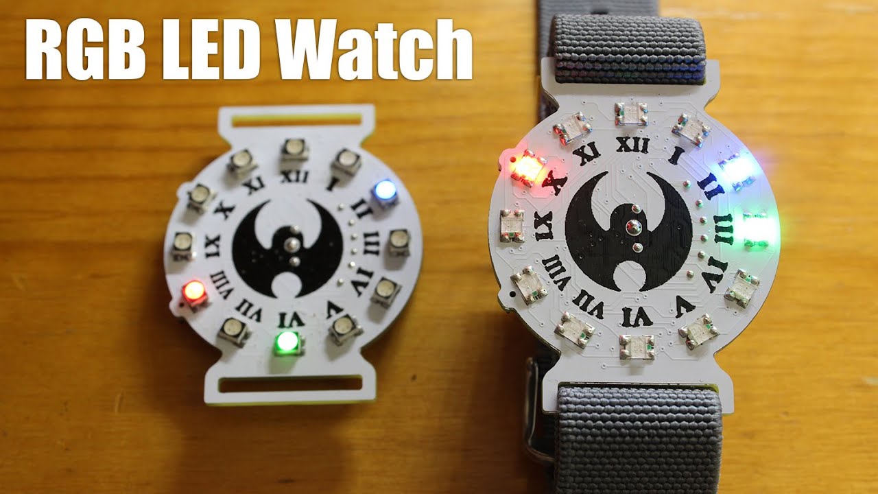 Final Product - Juno Watch v1.0 A ultra Low Power RGB watch using NATO ...