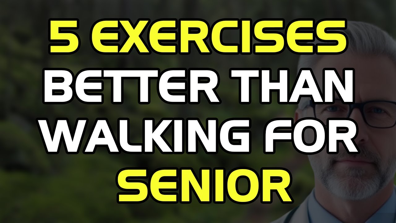 WALKING is not enough! 5 BEST EXERCISES FOR SENIORS to stay healthy and ...