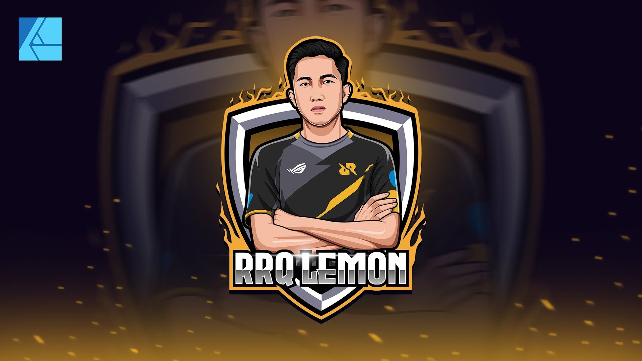 Tutorial How To Make Esports Logo For Beginner | AFFINITY DESIGNER ...