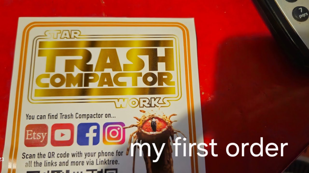 first custom order from trash compactor 3d printed star wars figures ...