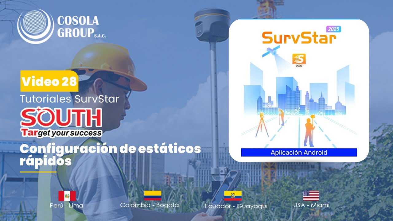 Video 28 - Tutoriales SurvStar - Configuración de estáticos rápidos ...
