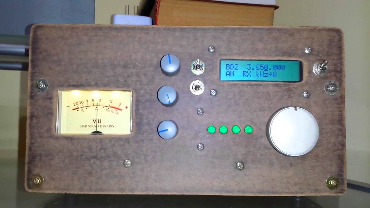 Homebrew DDS Radio Receiver - 80M Band reception - YouTube