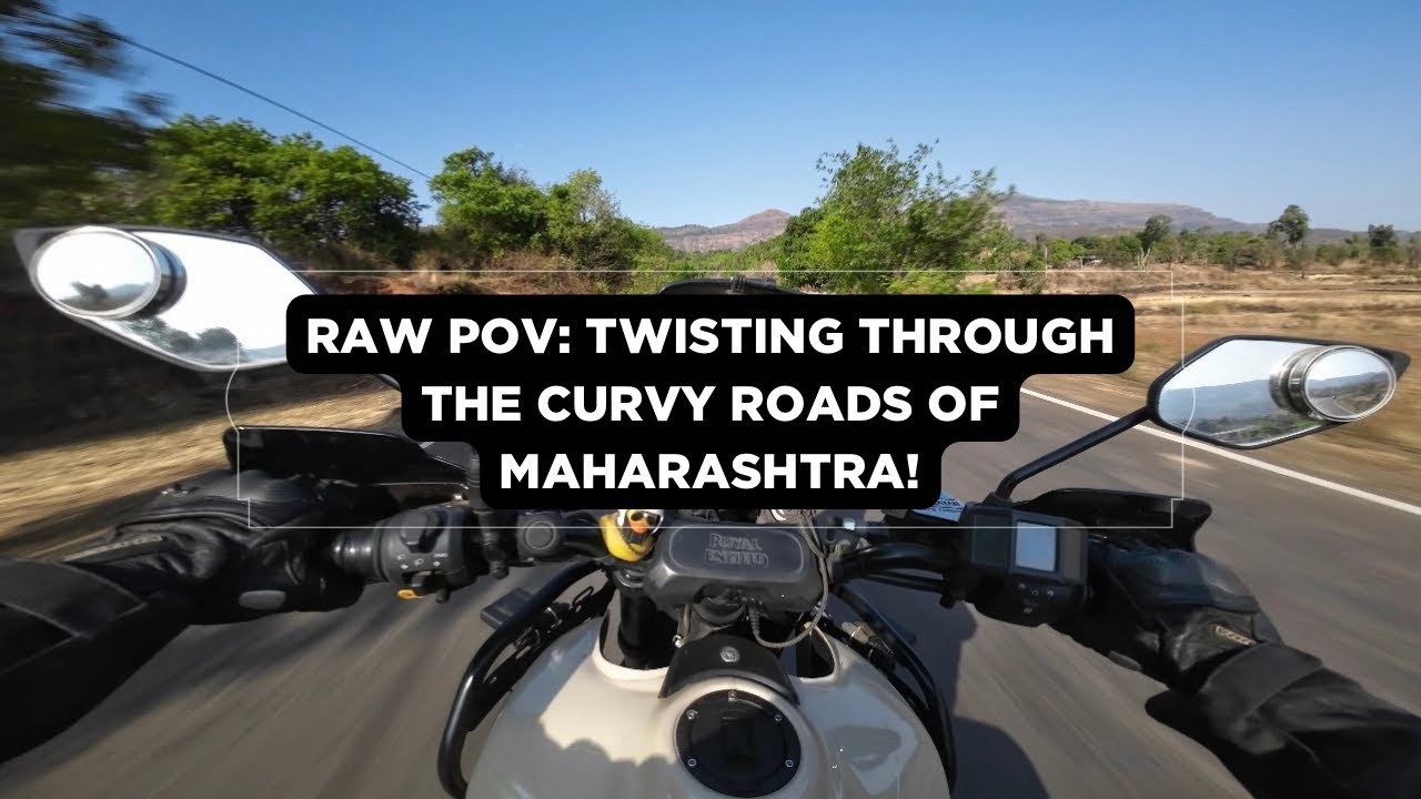 Chasing Curves | Royal Enfield Himalayan 450 POV Ride | Mumbai-Igatpuri ...