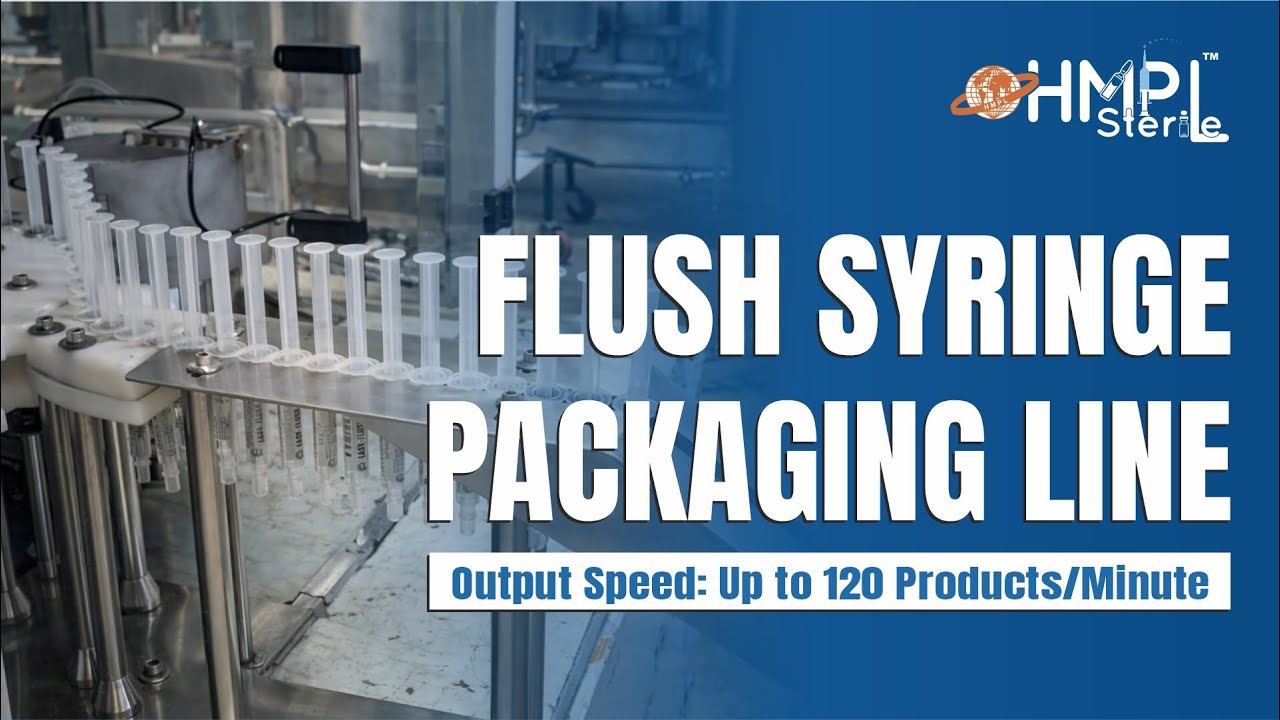 Flush Syringe Filling & Capping Machine with Reverse System | Saline ...