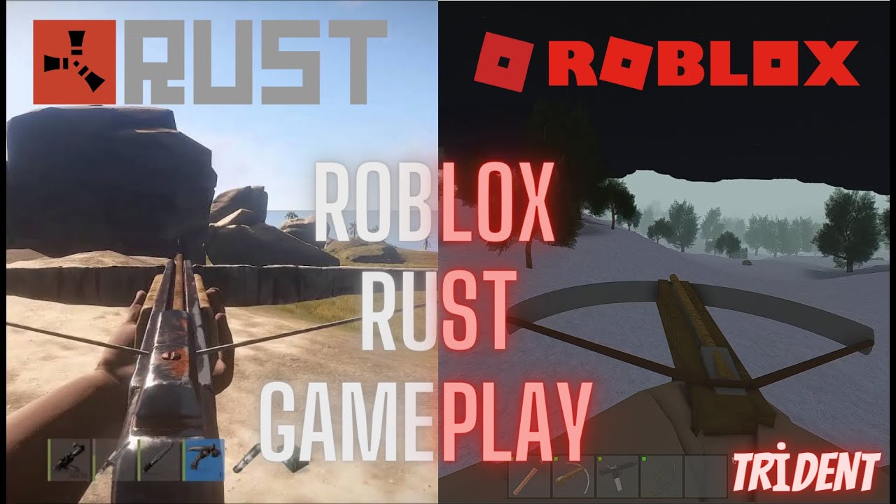 YENİ ROBLOX RUST ÇIKTI!!! | ROBLOX RUST İNCELEME | ROBLOX TRİDENT ...