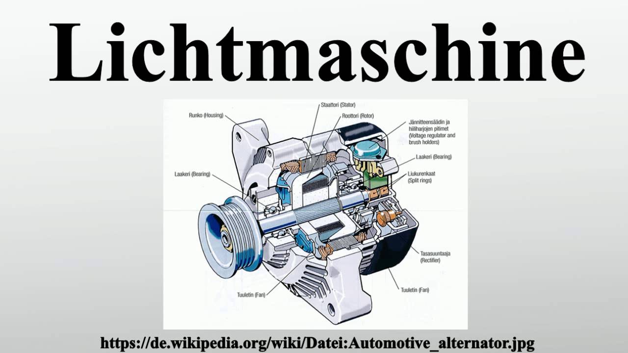Teil Der Lichtmaschine