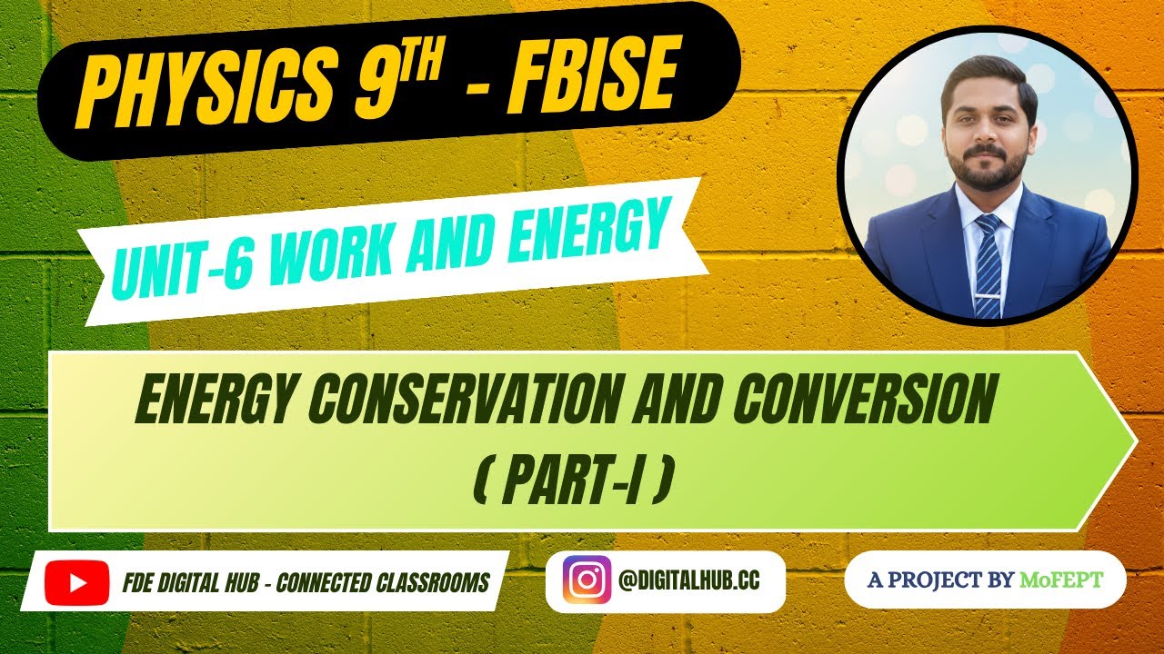 Work & Energy (Energy Conversion & Conservation - P-1) | Physics ...
