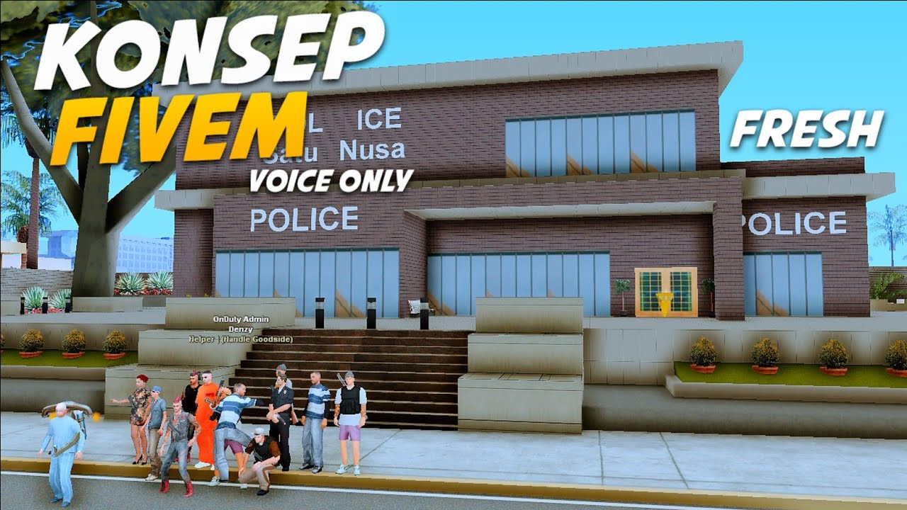 SERVER GTA SAMP ANDROID NUANSA FIVEM JADI PILIHAN TERBAIK | REVIEW SERVER GTA SAMP - YouTube