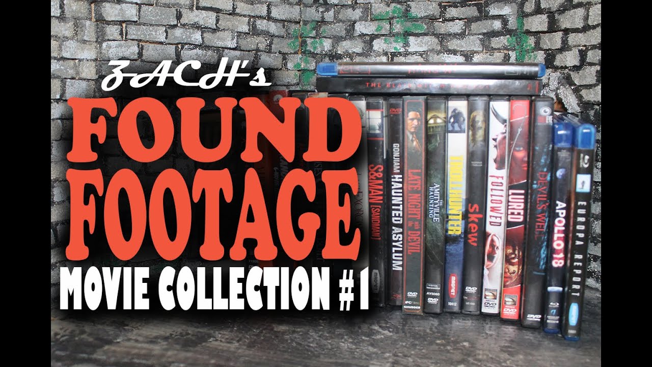 Zach's Found Footage DVD/Blu-Ray Collection 1: Blair Witch, Paranormal ...